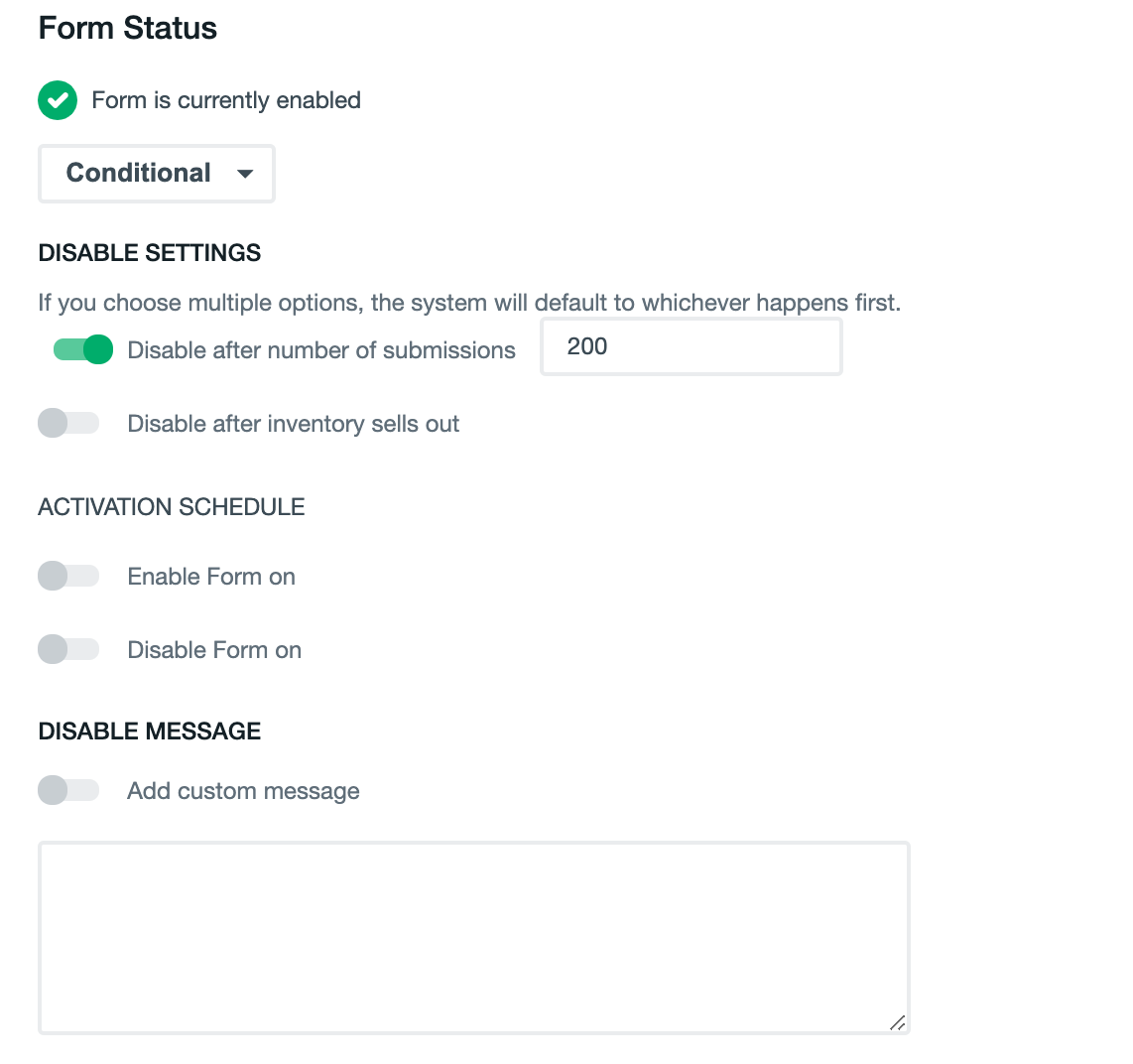 Limiting Form Entries | Formstack